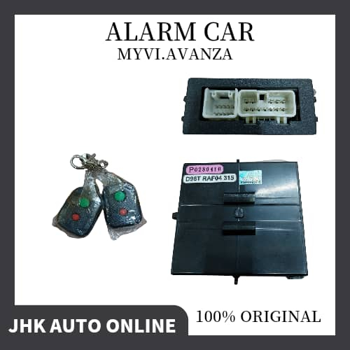 ALARM REMOTE CONTROL ALZA MYVI ORIGINAL PERODUA DUPLICATE COMPLETE SET ...