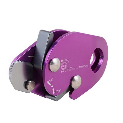 Climbing Rope Grab Aluminum Removable Fall Arrest Device Rock Climbing ...