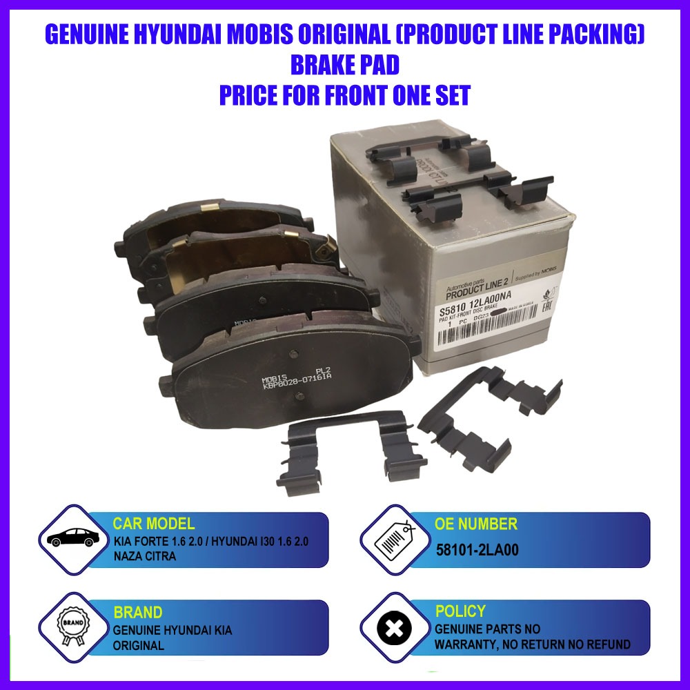 Kia Forte 1.6/2.0 > Hyundai I30 1.6/2.0 > Naza Citra Genuine Original ...