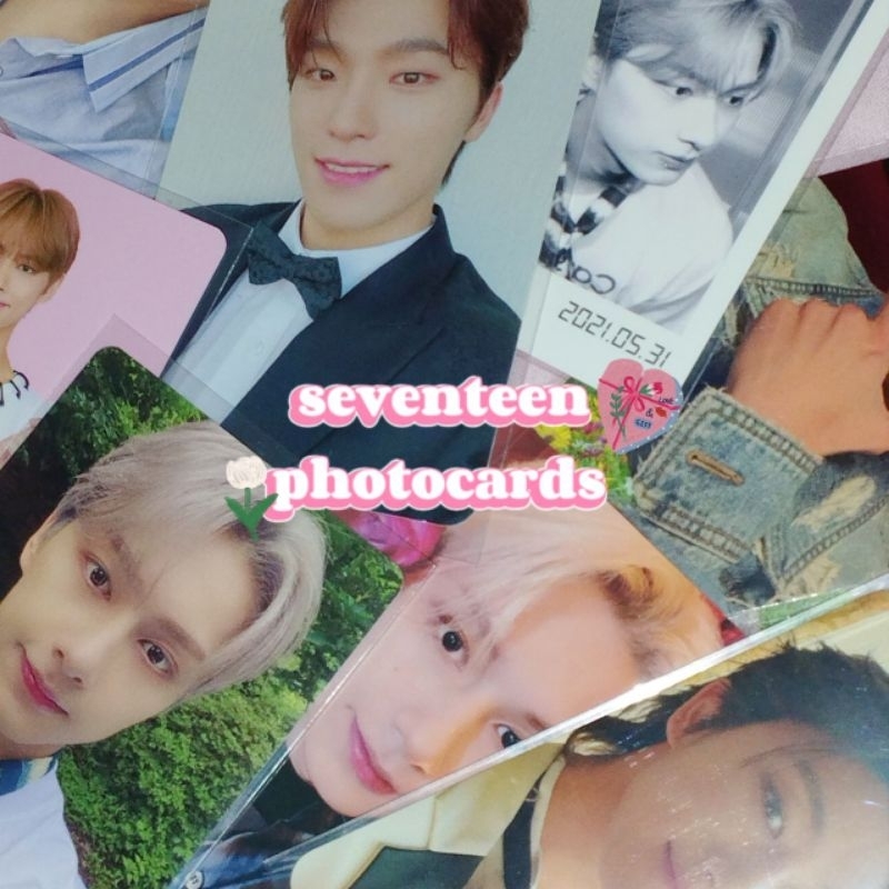 seventeen official photocards | Shopee Malaysia