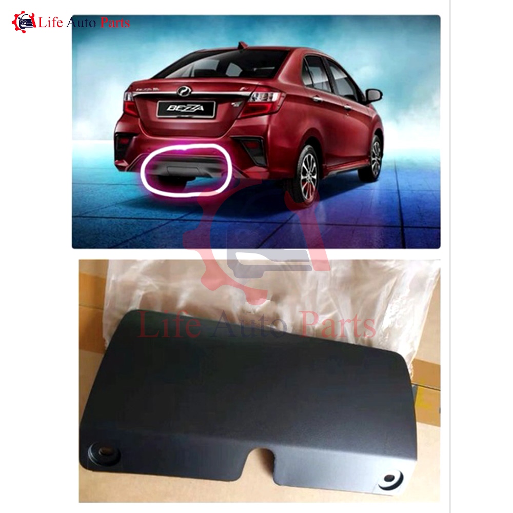 TOWING COVER PERODUA BEZZA 2019 REAR BUMPER TOWING COVER (52166-BZ190 ...