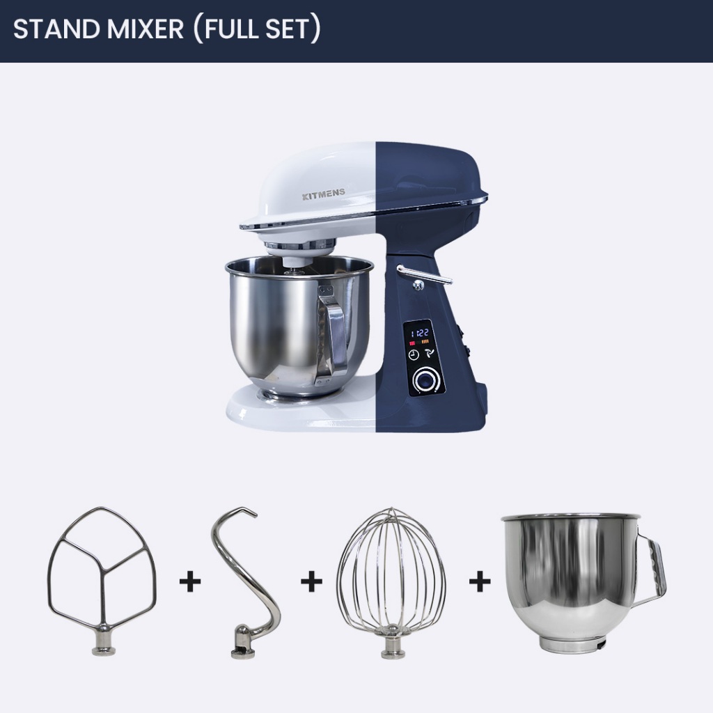 KITMENS KM-B7 Stand Mixer Dough Mixer Heavy Duty Mixer 7L Mixer Cake ...