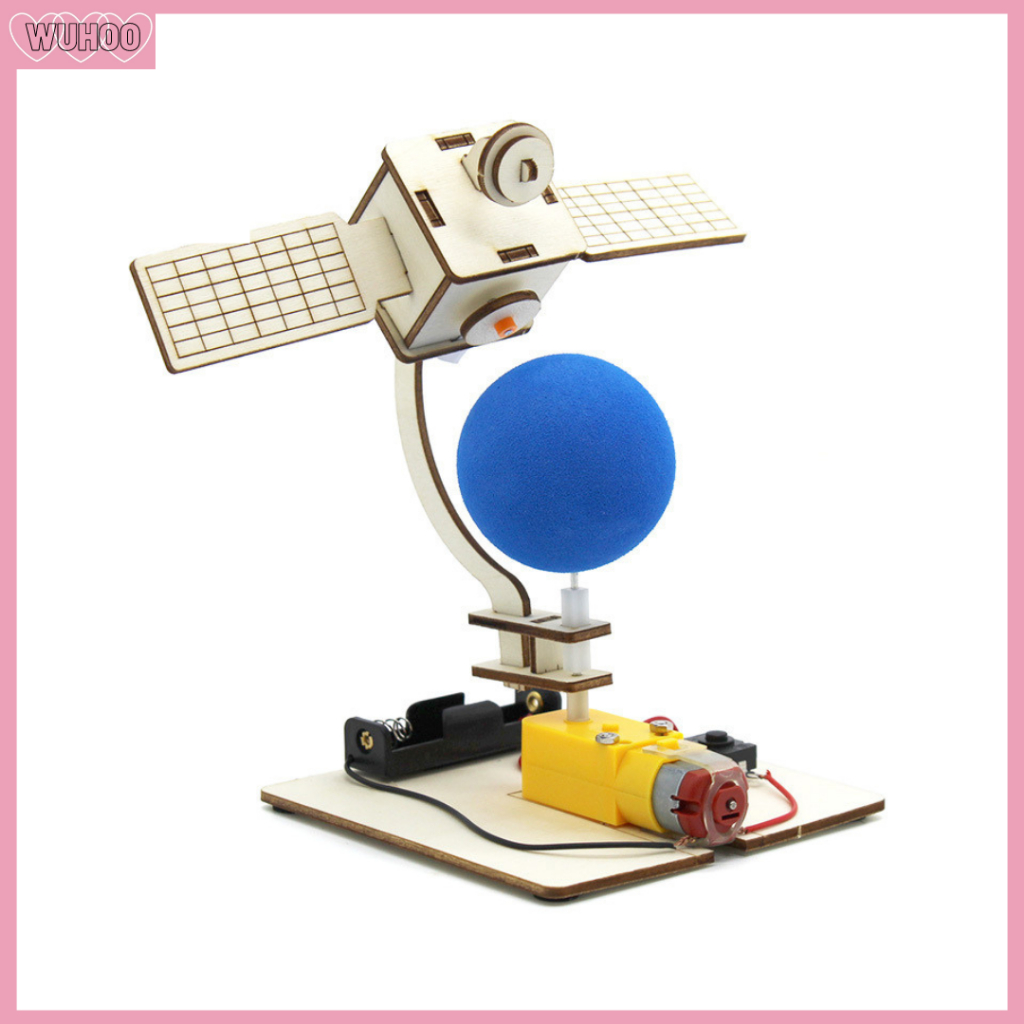 STEM EDUCATION DIY Space Instrument Scientific Toys Kit Wooden ...