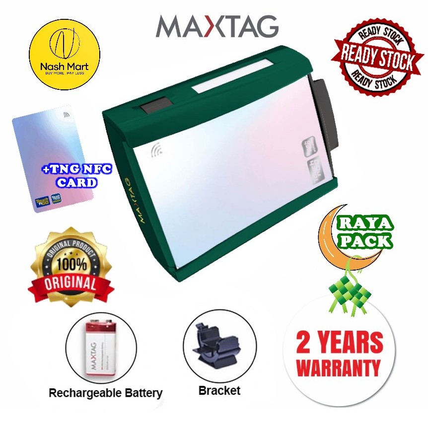 (READY STOCK) ORIGINAL MaxTag Touch n Go for SmartTag Toll RAYA PACK ...