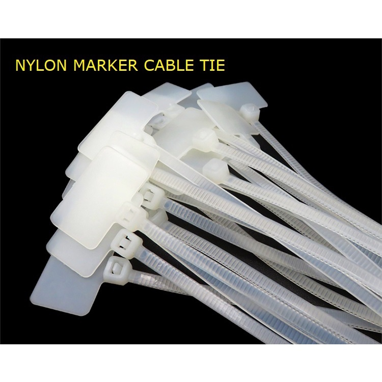 100MM X 3MM NYLON MARKER CABLE TIE (100PCS/PACK) | Shopee Malaysia