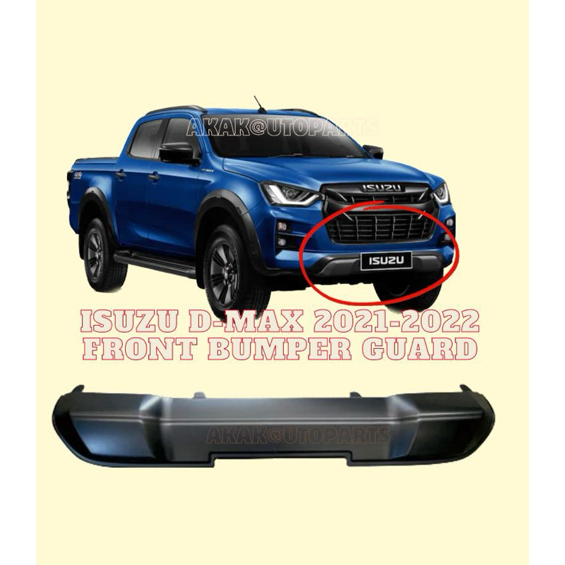 Isuzu Dmax 2021-2023 D-Max / X-Terrain Front bumper guard (ready stock ...