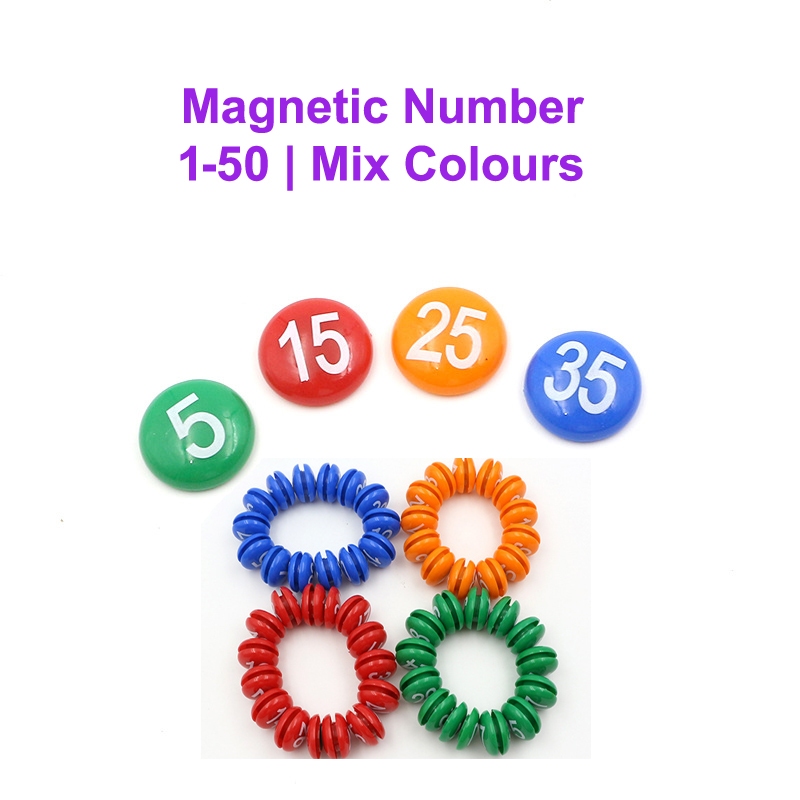 Magnetic Numbers 1-50, Magnet numbers Whiteboard Classroom Number ...
