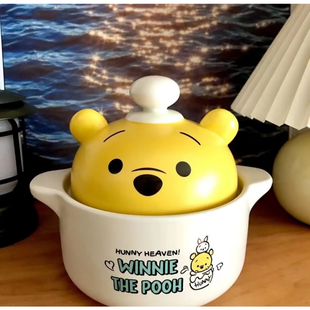 In stock Korean *Disney Pooh Bear* casserole ceramic soup pot casserole ...