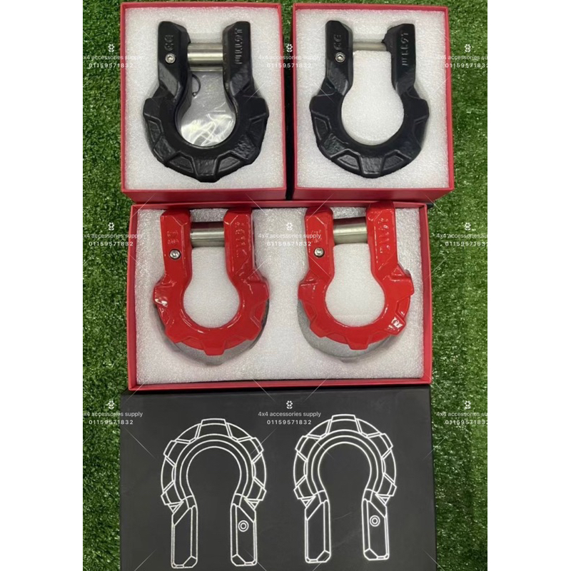 Towing Hook U Shackle (Price Is 2Pcs) Shackle Towing Off-road 4x4 Hook ...
