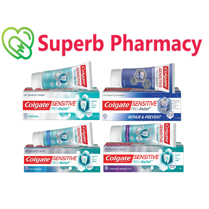 Colgate Sensitive Pro Relief 110g toothpaste oral hygiene colgate ...