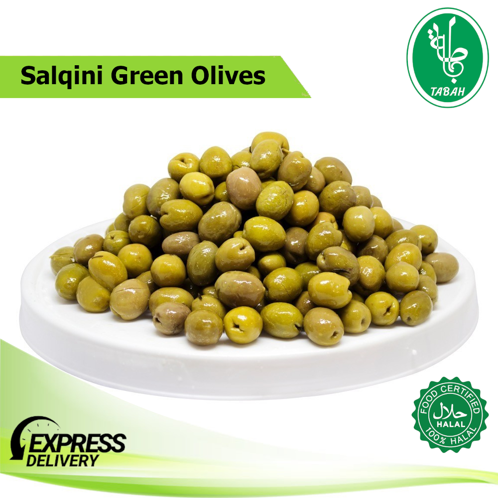 MOBAKHER SLQINI OLIVES/BUAH ZAITUN SALQINI/100% FRESH TASTE/SYRIAN ...