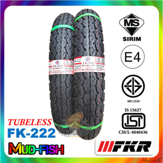 TAYAR FKR FK-222 FK222 70/90-17 | 80/90-17 TYRE (TUBELESS) | Shopee Malaysia