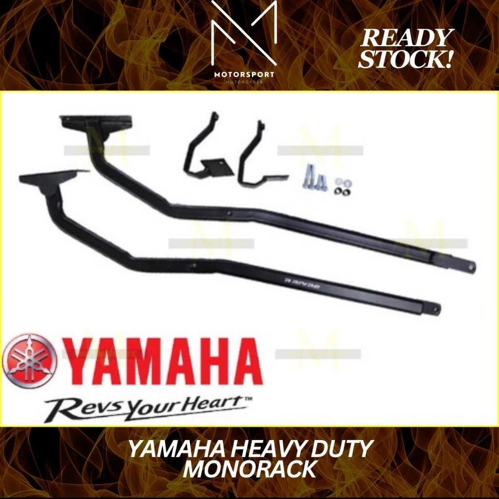 RAPIDO YAMAHA HEAVY DUTY TOP BOX RACK MONORACK J FOR Y15ZR/Y16ZR/SRL115 ...