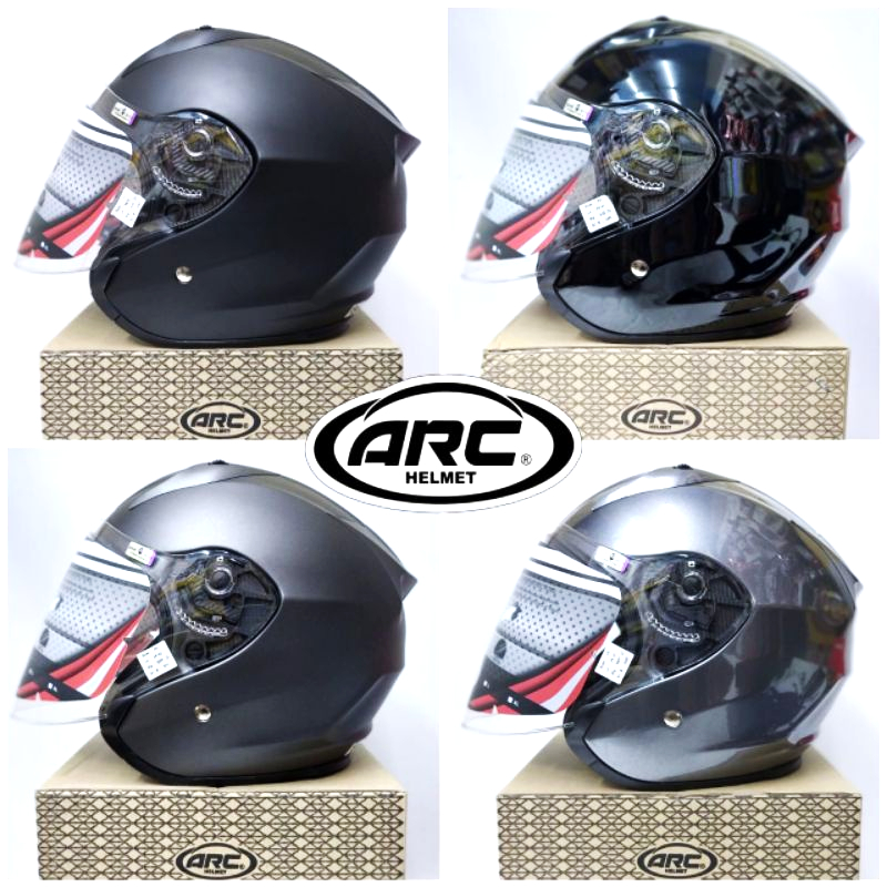 Helmet ARC XR Matt Grey / Silver Grey / Black / Matt Black 100% ...