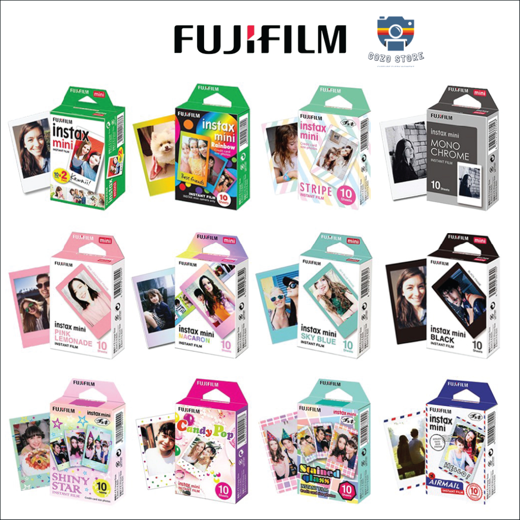 Fujifilm Instax Mini Design Film and Character Film (10 sheets ...