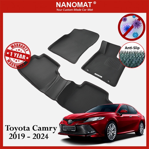 NANOMAT Carpet Toyota Camry 2019 2024 Car Mat Shopee Malaysia