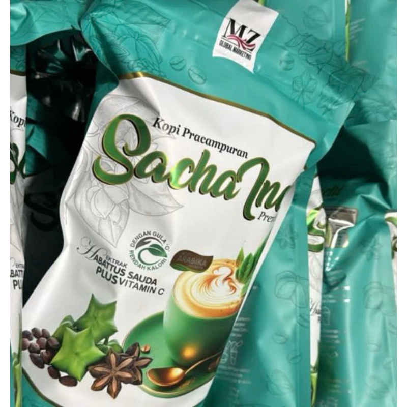 KOPI SACHA INCHI PREMIX COFFEE MZ GLOBAL | Shopee Malaysia