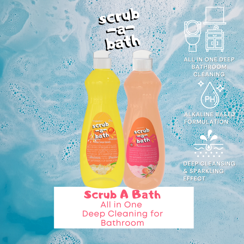 Clean Buddy Scrub A Bath All in One Deep Cleaning Bathroom 500ML ...