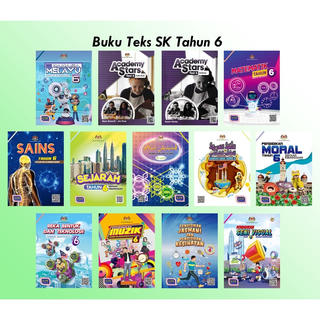 Buku Teks Tahun 6- Sekolah Kebangsaan | Shopee Malaysia