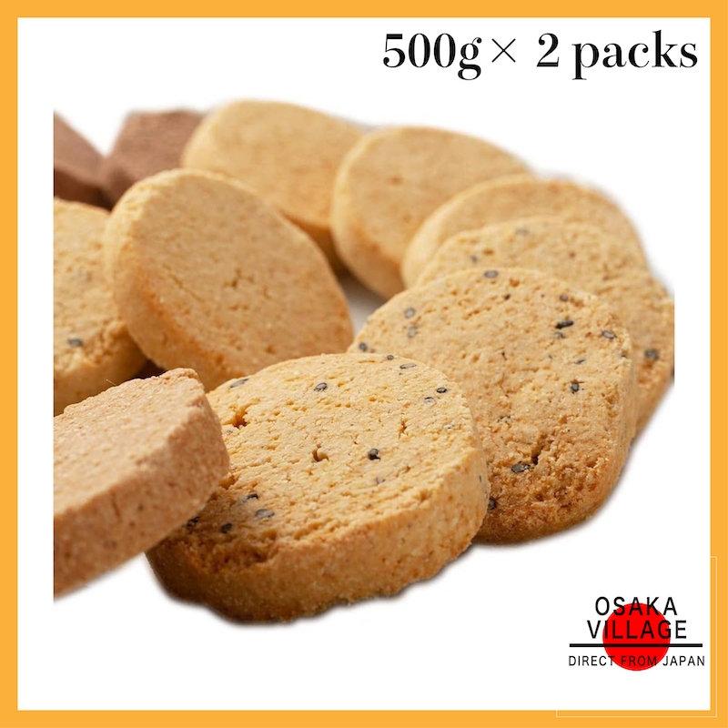 Bake de Nature Soy Milk Okara Cookies Diet Gluten Free (5 kinds 1kg ...