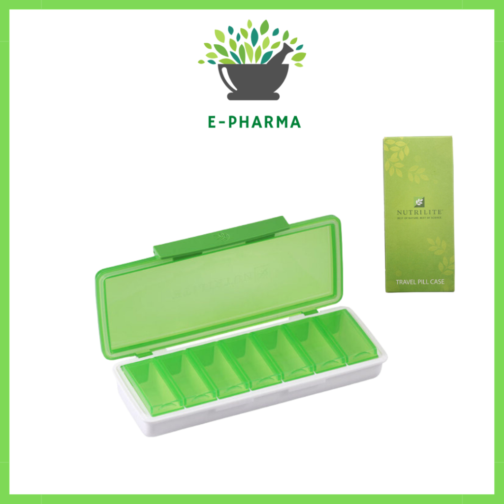 Nutrilite Travel Pill Case Kotak Ubat Supplement Box | Shopee Malaysia