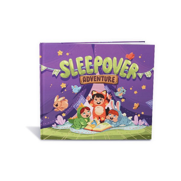 Sleepover Adventure | Customised Storybook | Children's Book | Wizard ...