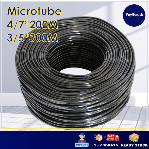 AnyGoods 4/7 3/5 MicroTubing Microtube Hose Pipe Dripping Fertigation ...