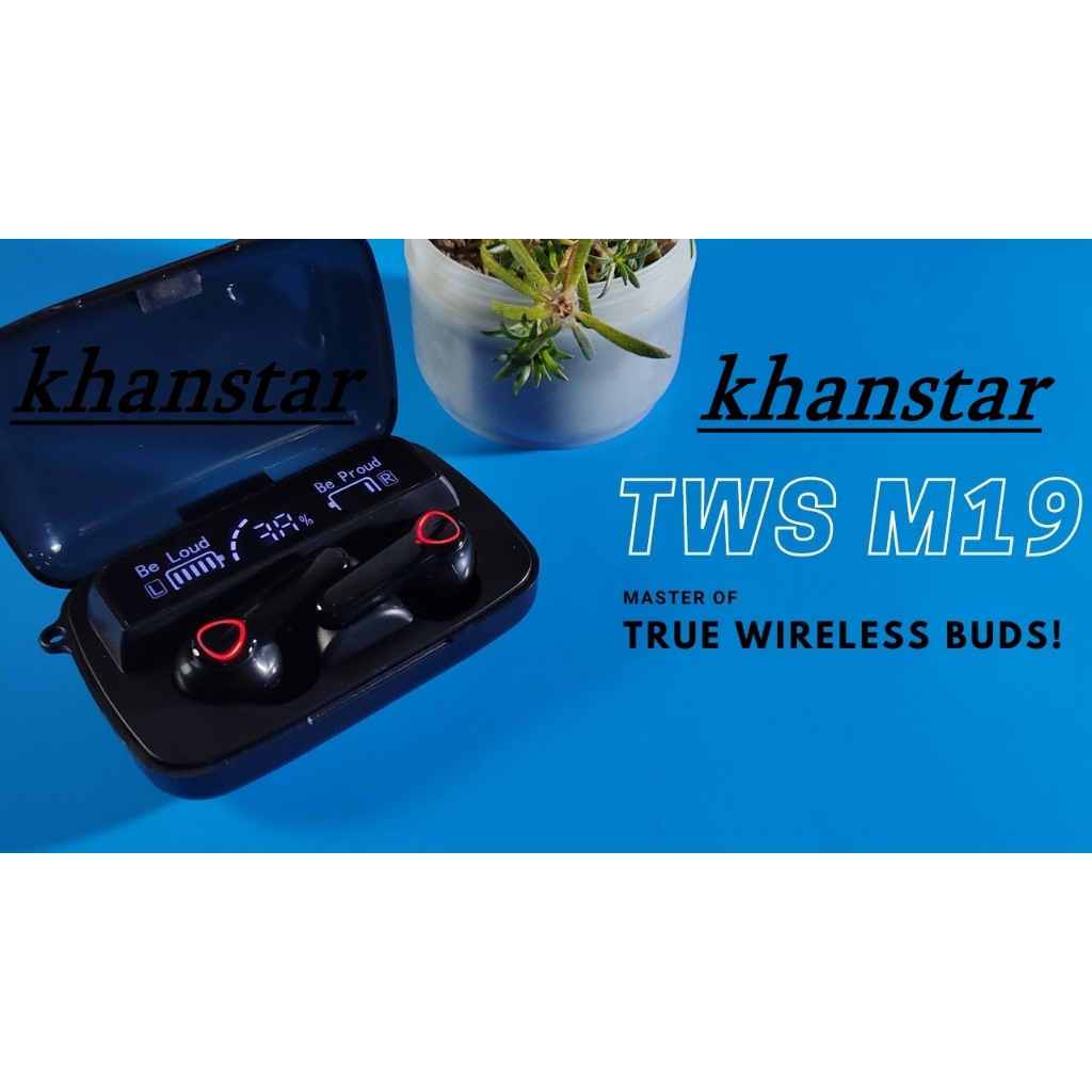 [READY STOCK]Original M19 Pro TWS Wireless Earbuds Superior Sound with ...