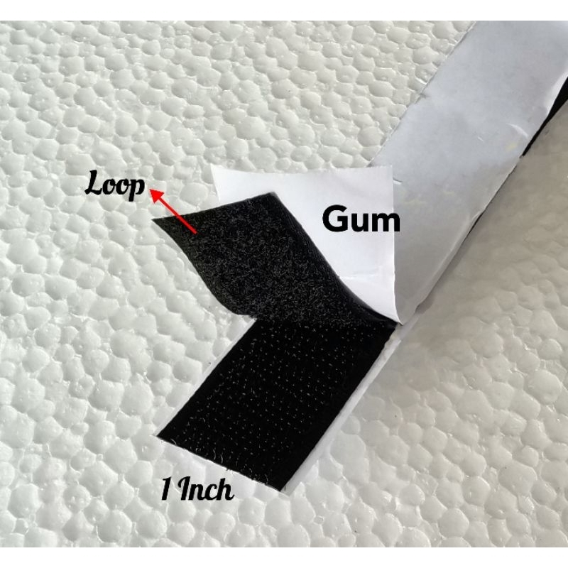 Velcro Tape / Hook & Loop / Magic Tape / Tape Pelekat Kasut / Velcro ...