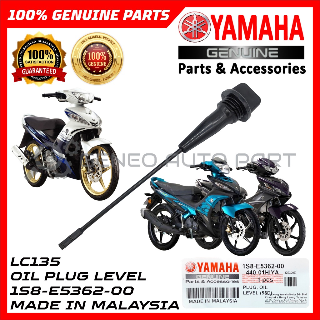 YAMAHA LC135 V1 V2 V3 V4 V5 V6 V7 LC135 V8 FI OIL PLUG LEVEL [1S8-E5362-00] 100% ORIGINAL YAMAH ...