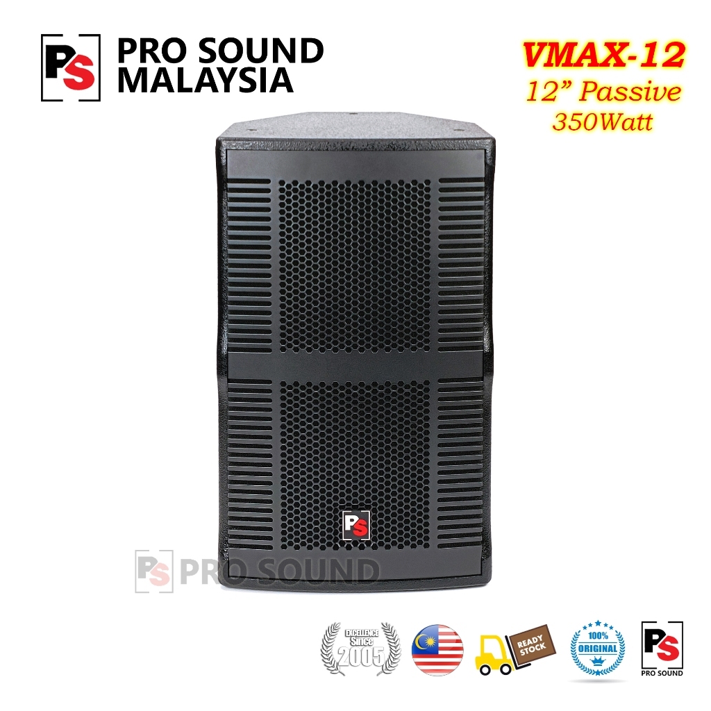 ( SEBIJI / PER UNIT ) PS Pro Sound VMAX V12 Loud Speaker 350W RMS Full ...