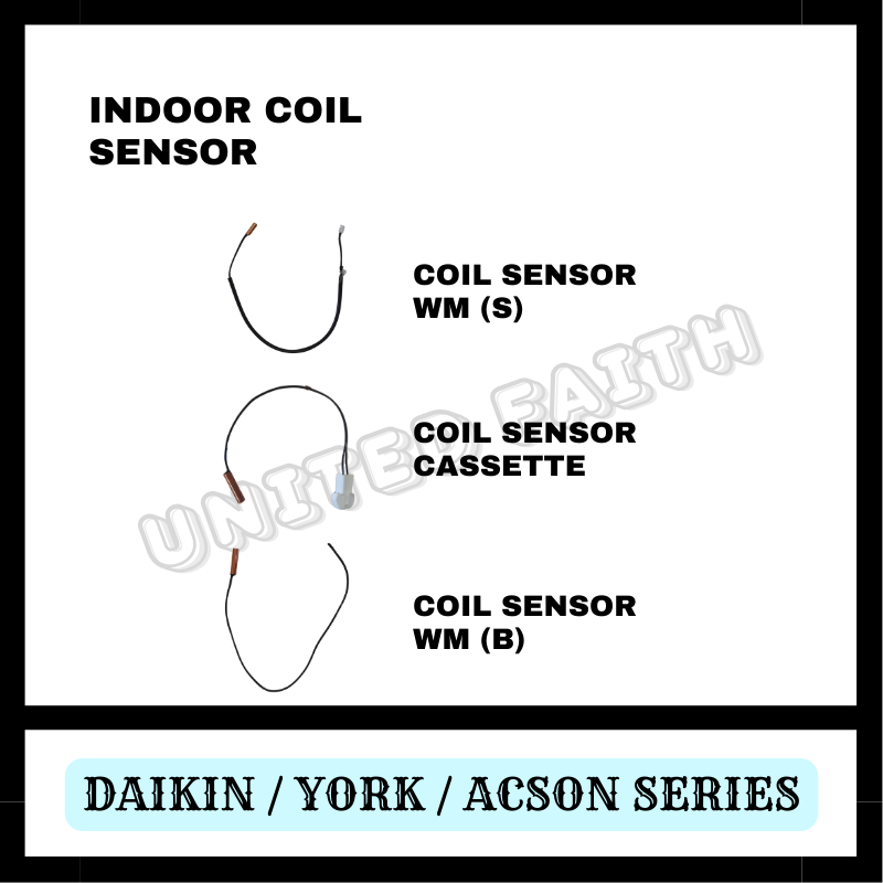 AIR CONDITIONER COIL SENSOR COPPER SENSOR DAIKIN/YORK/ACSON | Shopee ...
