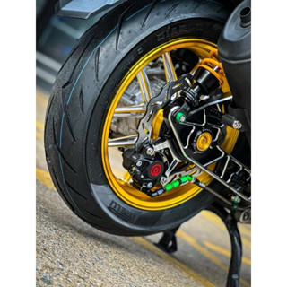 RIM YAMAHA XMAX XMAX250 V1 V2 10 BATANG FORGED CNC ALLOY SPORT RIM ...