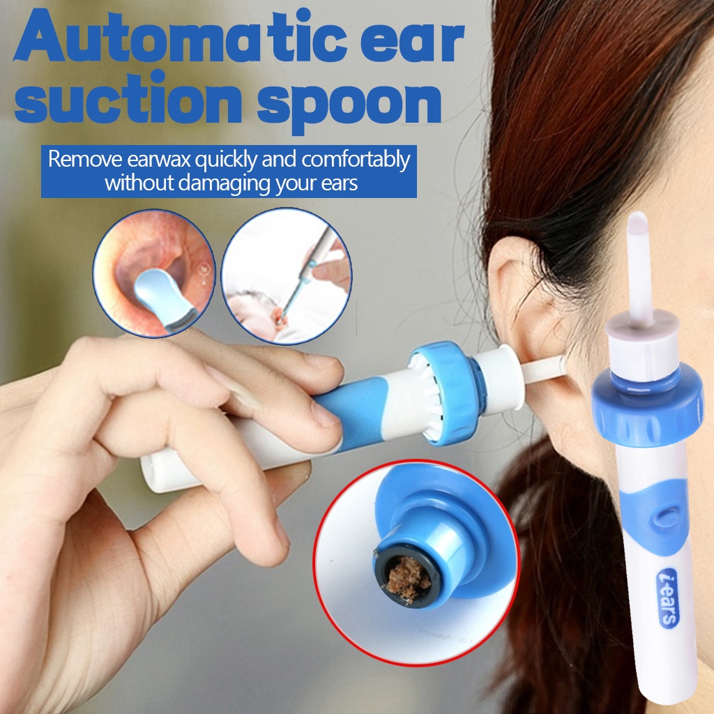 Vibration Electric Ear Wax Remover Cleaner Earwax Removal Kit Ear ...