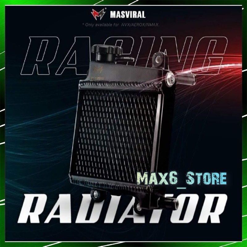 Masviral Yamaha NVX V1 V2 V3 NMAX V1 V2 Racing Big Radiator Yamaha Less ...
