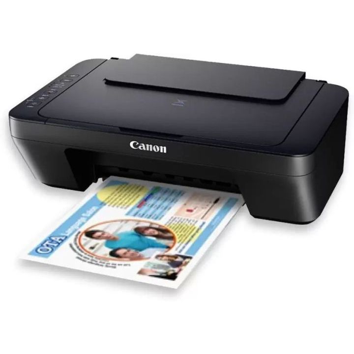 Canon PIXMA E470 Ink Efficient E Series WiFi Wireless Printer Print ...