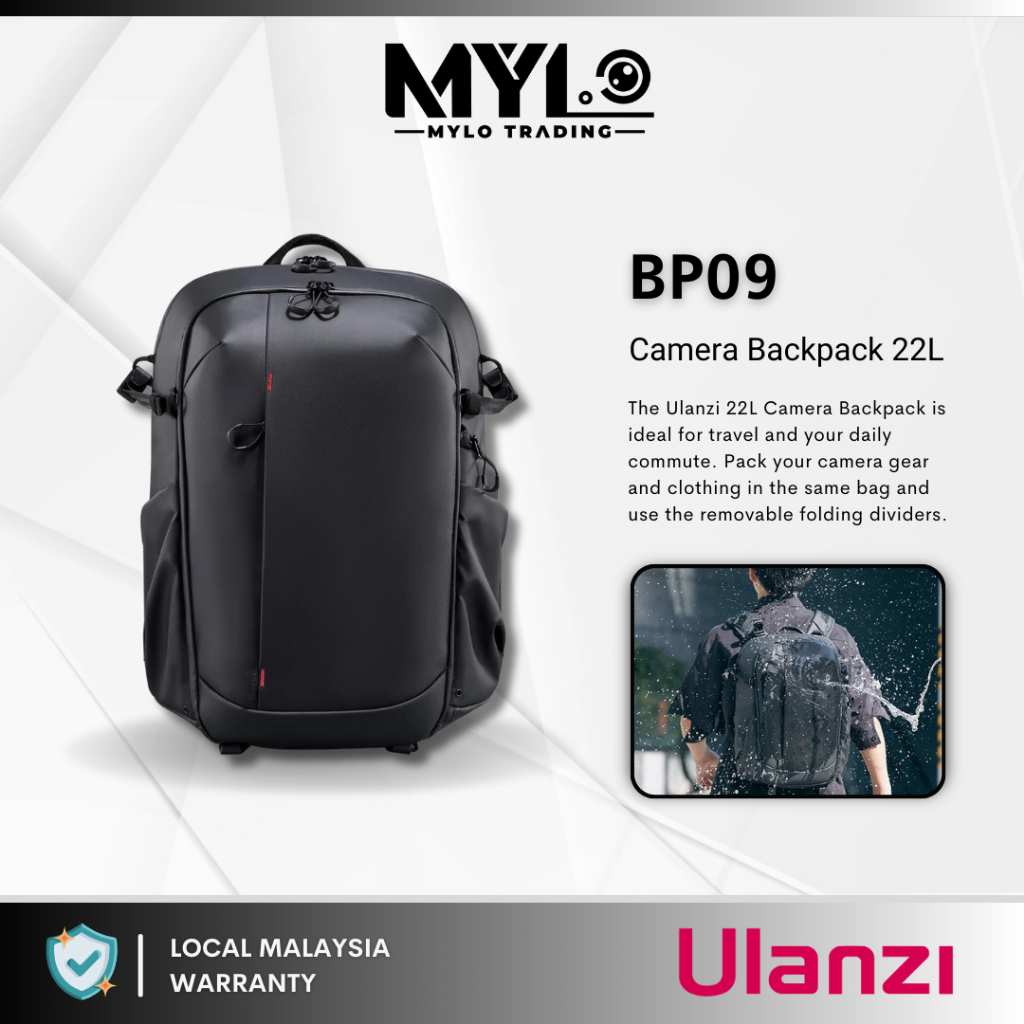 Ulanzi BP09 Camera Backpack 22L B011GBB1 | Shopee Malaysia