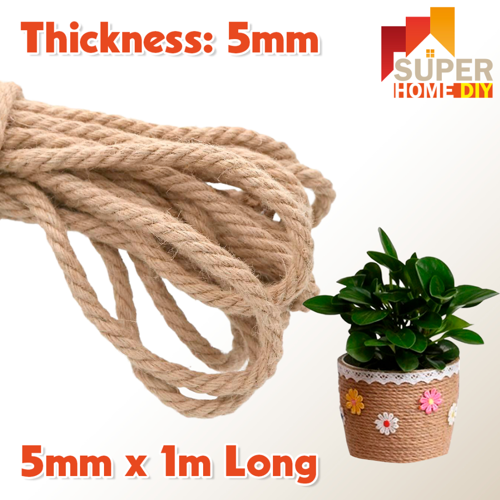 Jute Hemp Rope 1mm 2mm 5mm 6mm 8mm 10mm 12mm 20mm Cat scratch board ...
