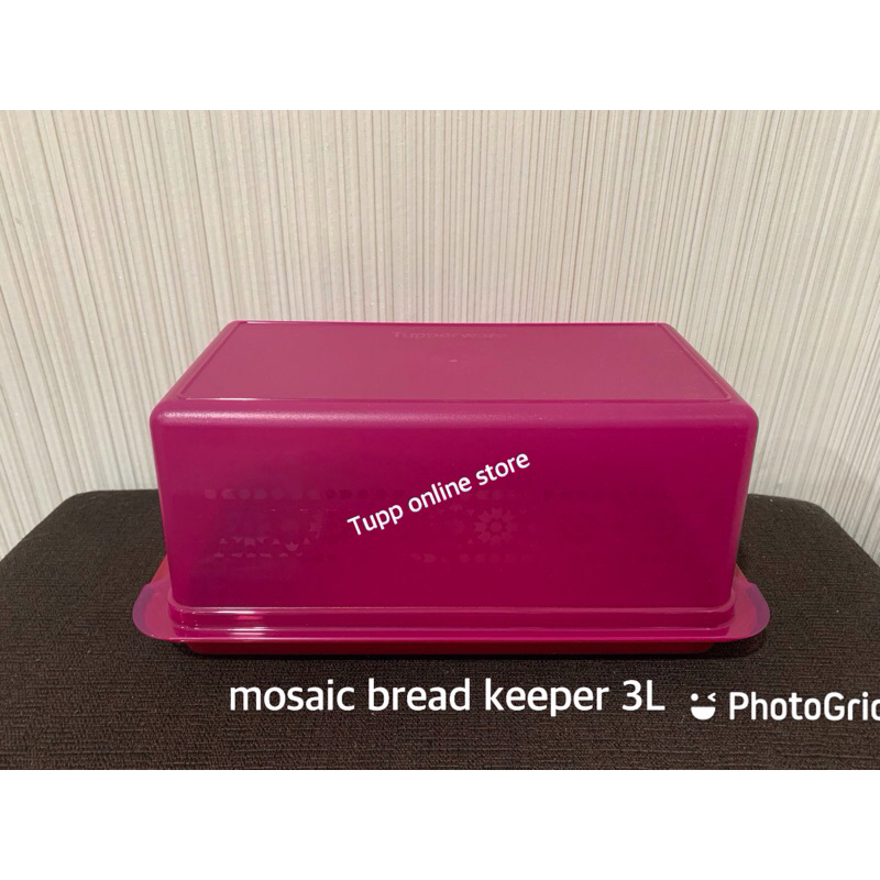 Tupperware mosaic bread keeper(1)3L | Shopee Malaysia