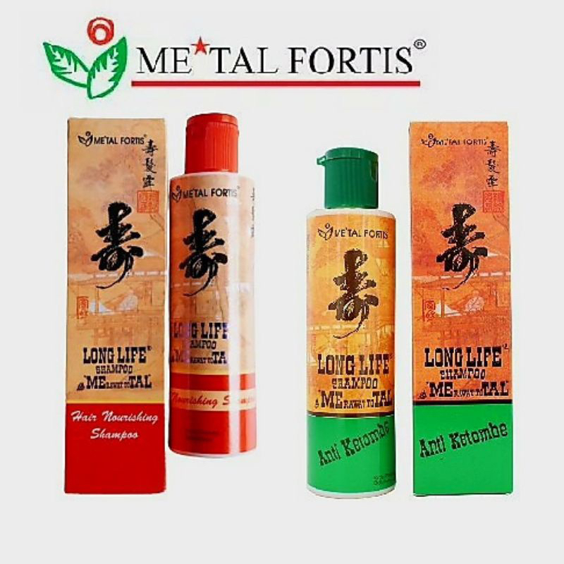 SHAMPOO METAL FORTIS LONG LIFE Original 100ML | Shopee Malaysia