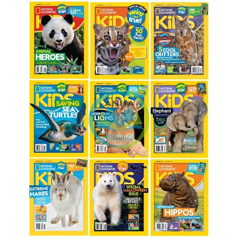 [eMagazine/PDF] National Geographic Kids USA – Full Year 2023 Issues Collection (10 Issues ...