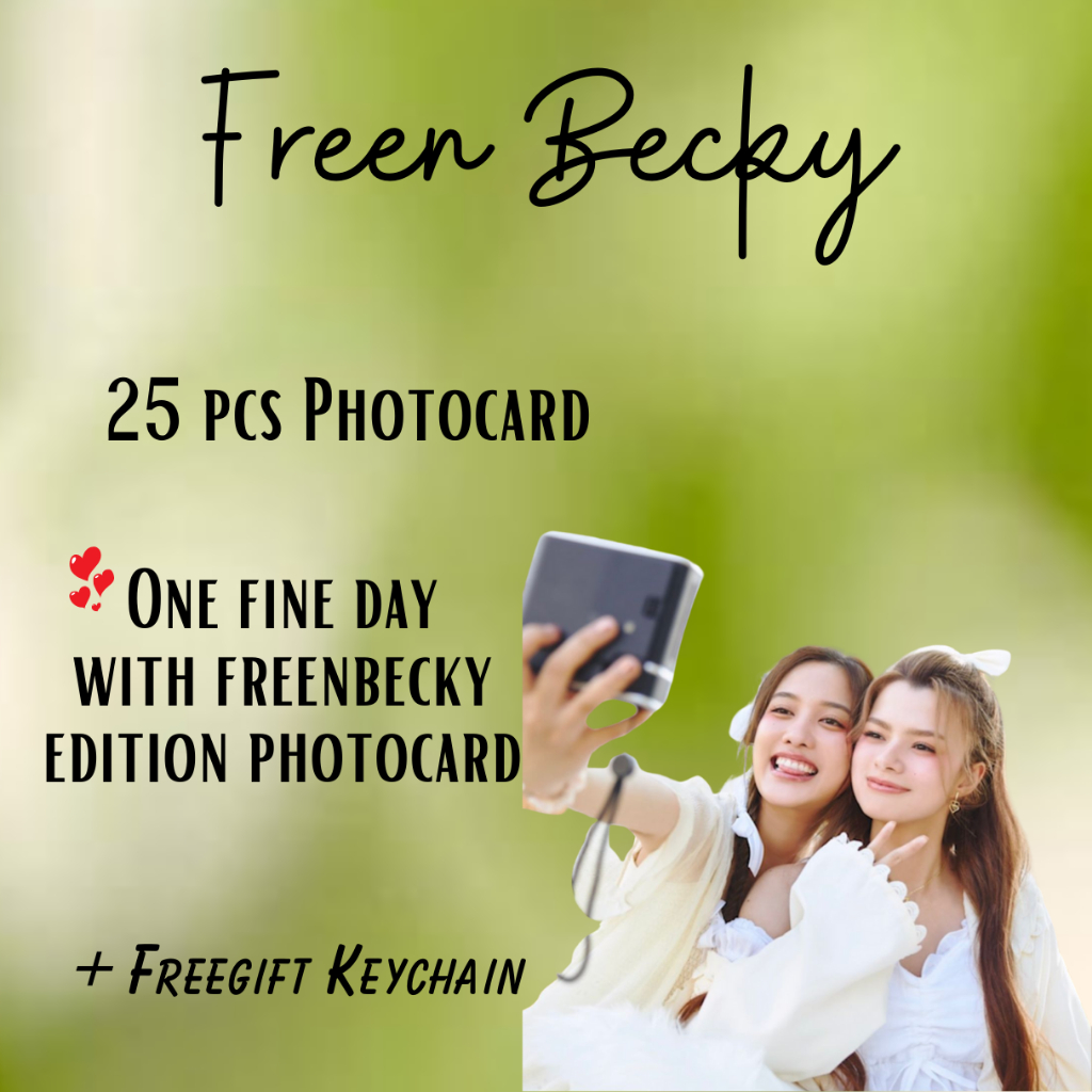 Freenbecky One Fine Day with Freenbecky Edition Photocard | Shopee Malaysia