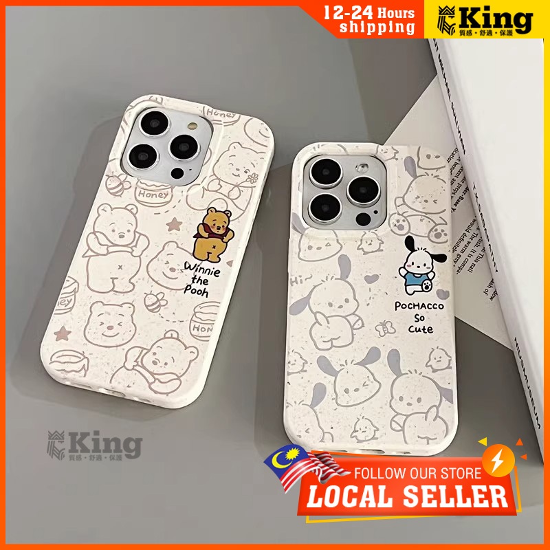 Compatible with iPhone 15 Pro max Pacha Dog Winnie the Pooh ins 13 12 ...