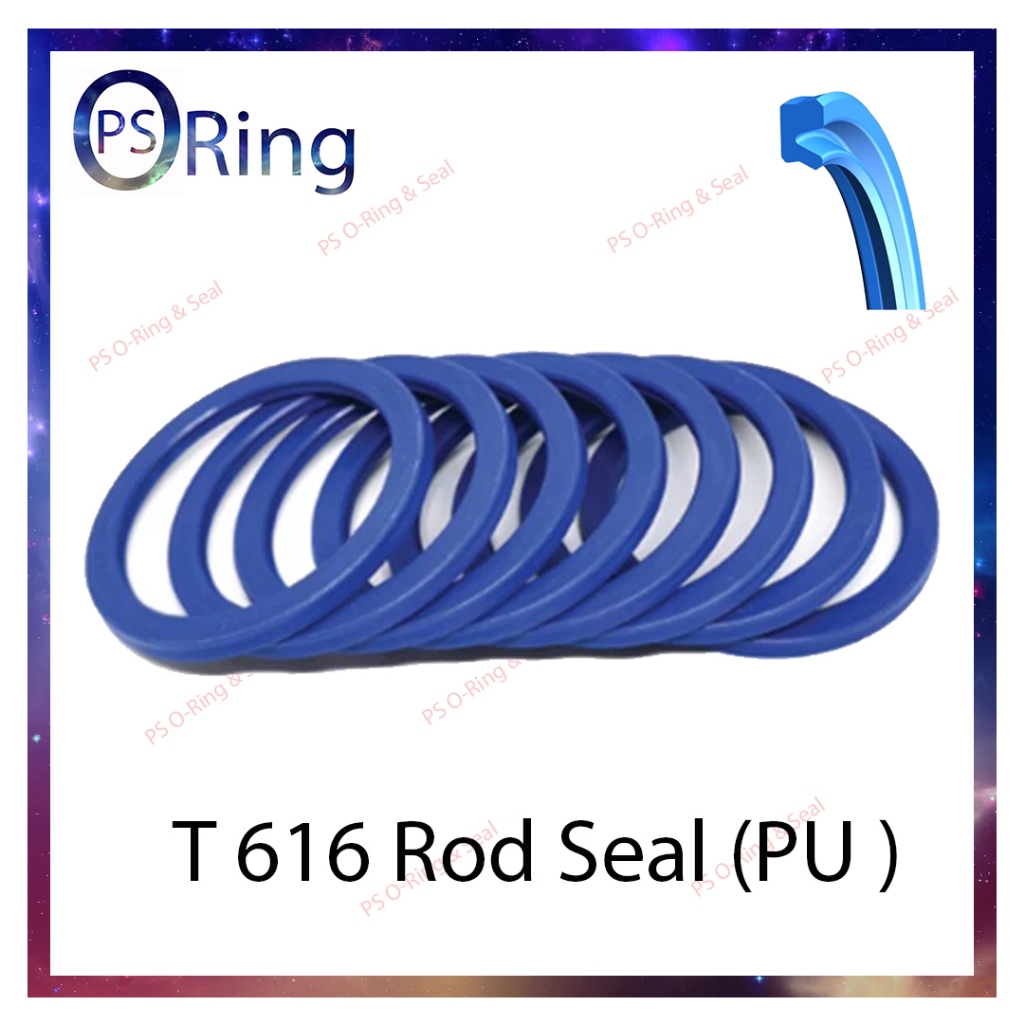 HALLITE T616 Hydraulic Rod Seals (PU) | Shopee Malaysia