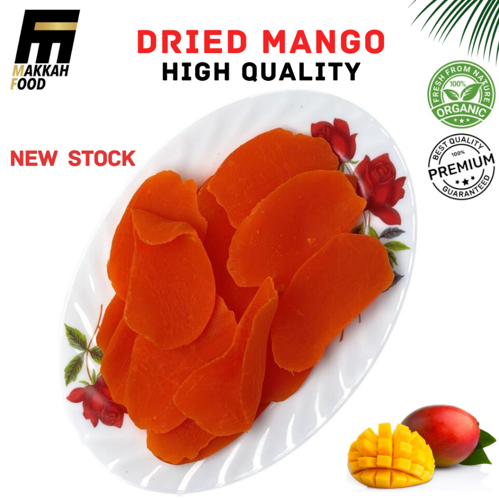 Mangga Kering | Red Dried Mango Healthy food | Dried Fruit Natural 100% ...