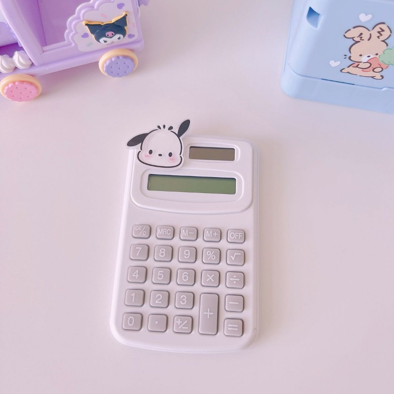 Sanrio Mini Calculator Student Stationery Portable Mathematics Kuromi ...