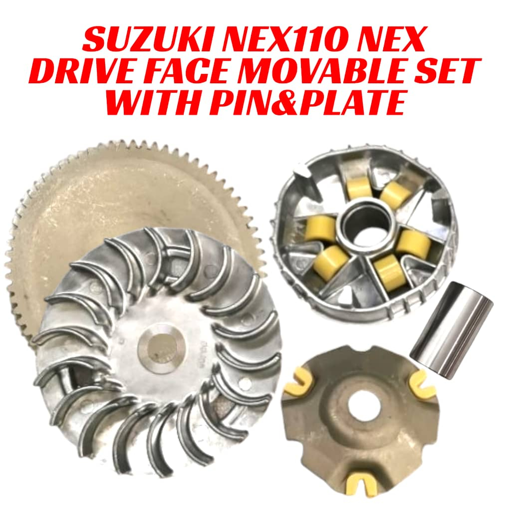 Suzuki NEX NEX110 NEX 110 Drive Face Movable Set Front Pully Set Pully ...