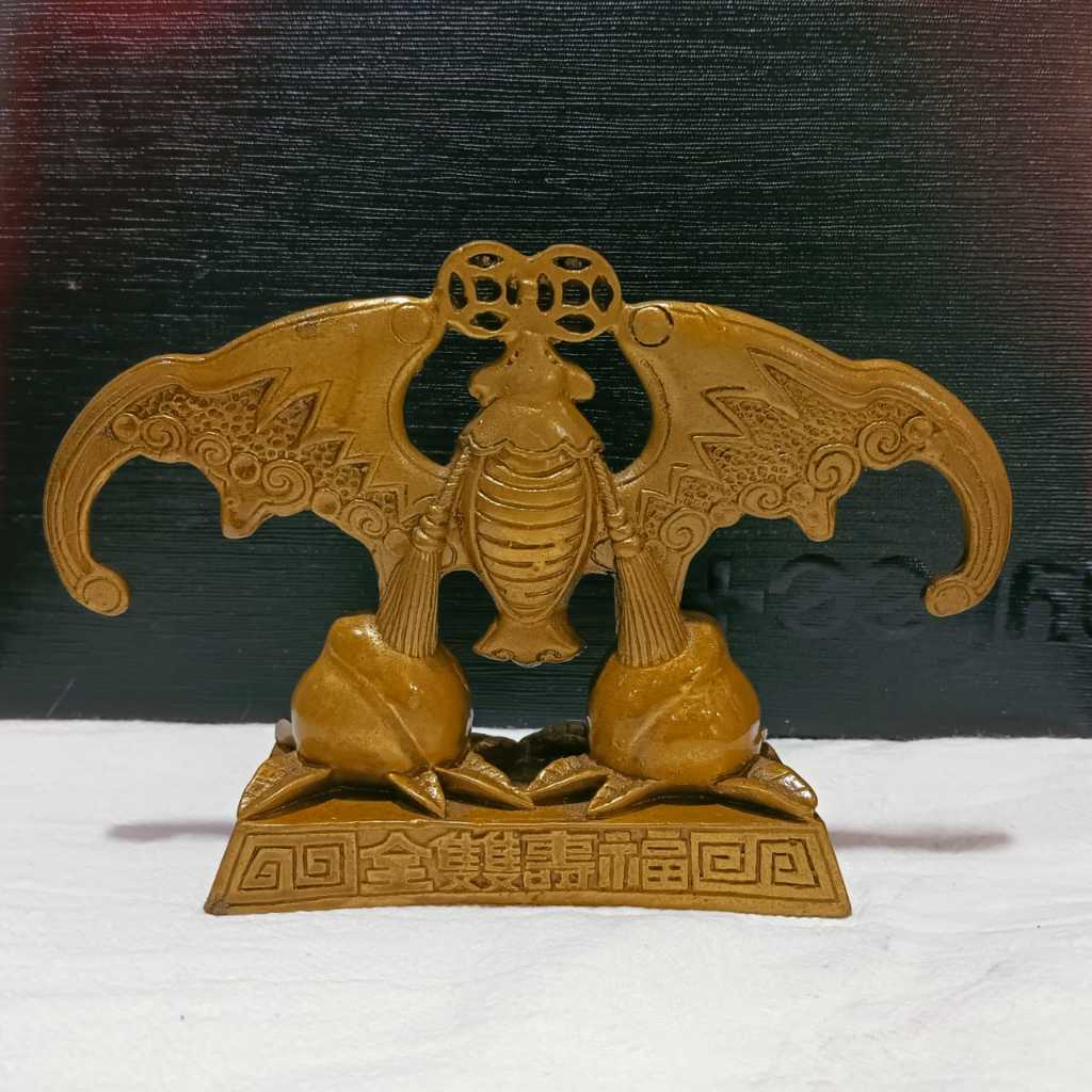 [Fortune Destiny] Feng Shui Bat Ornaments Good Fortune Longevity Peach ...