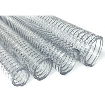 1/2" 3/4" 1" 3" Heavy Duty PVC Spring Hose / Suction Hose - Loose in ...