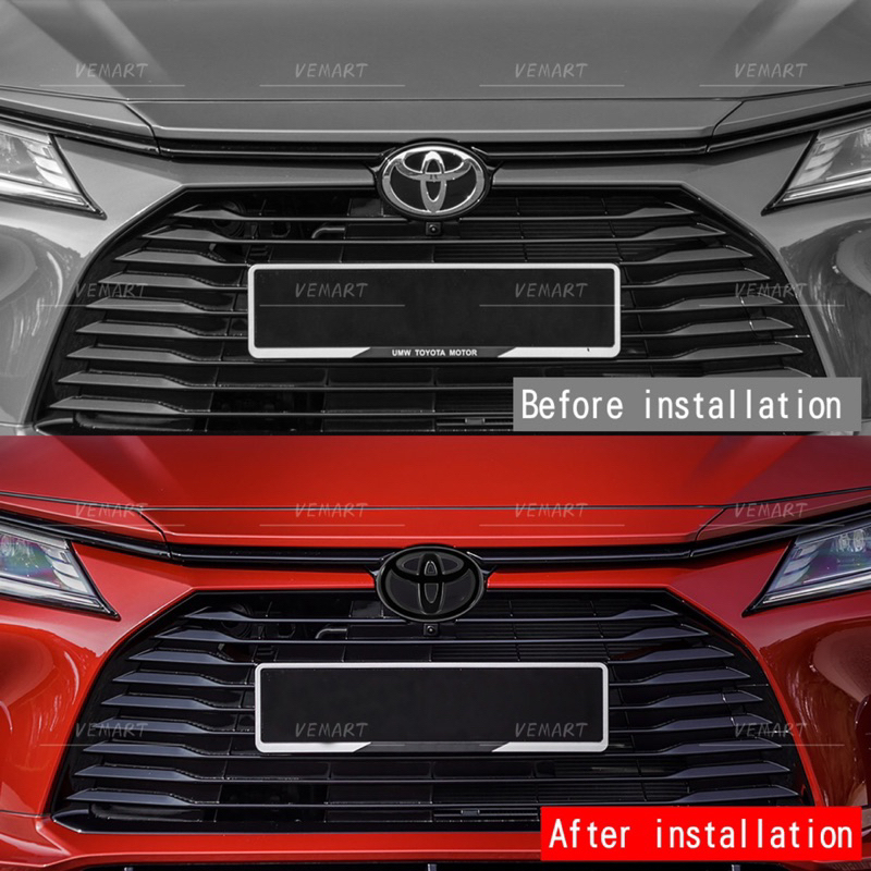 TOYOTA VIOS 2023 CAR LOGO / FRONT LOGO EMBLEM/ REAR LOGO EMBLEM/ GLOSSY ...